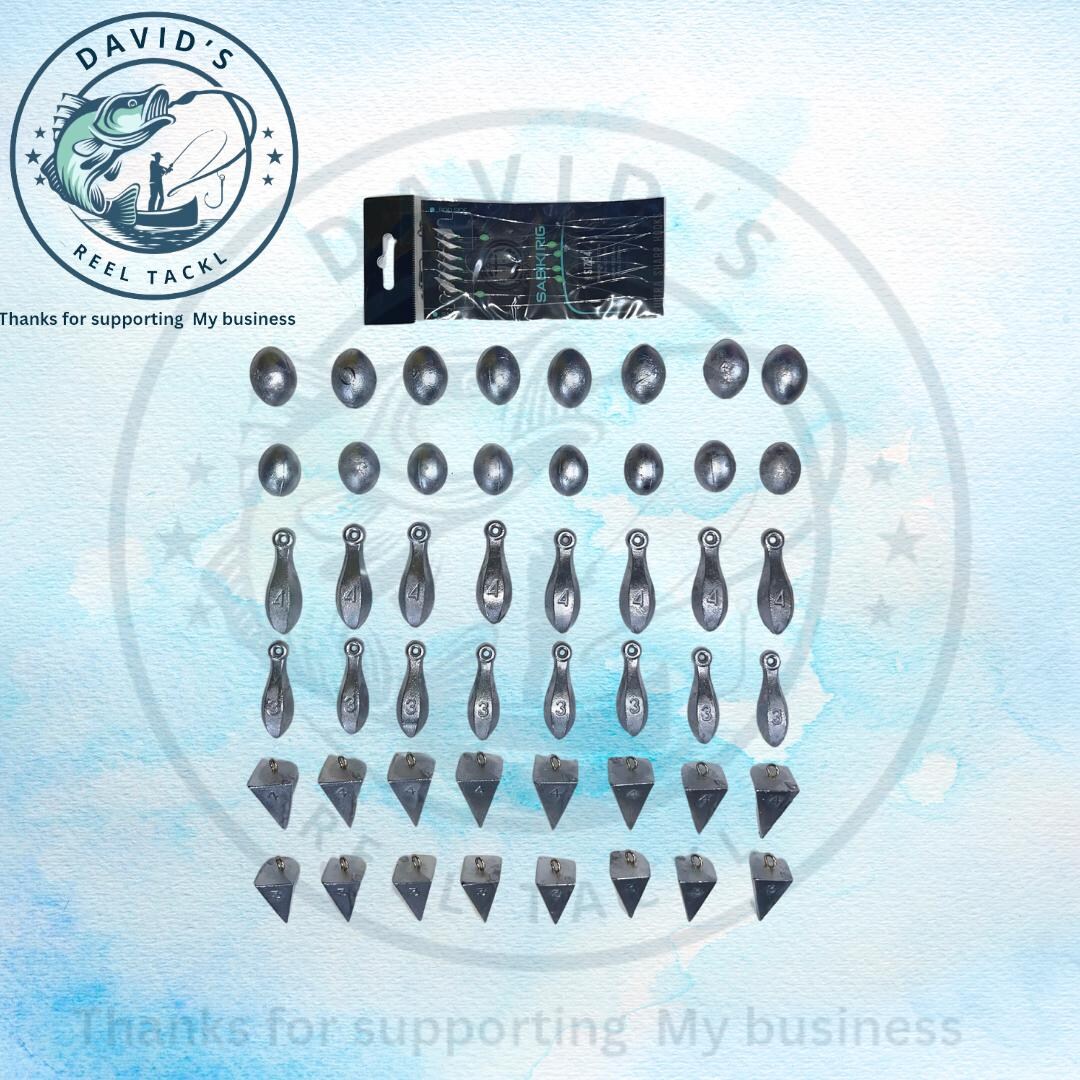 Egg Sinkers Pyramid Sinkers Bank Sinkers 10.5lb Clean Lead - Etsy