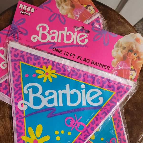 Barbie Banner - Etsy