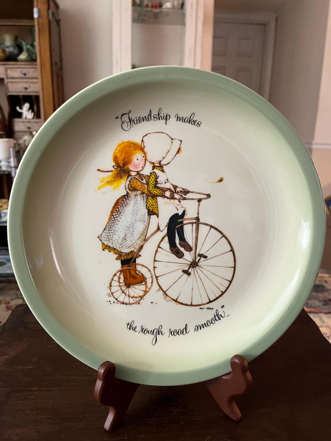 Vintage Holly Hobbie Friendship Plate - Etsy