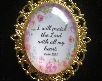 I Will Praise the Lord With All My Heart, Psalm 138:1, Digital Download ...