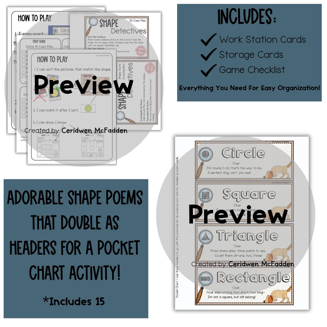 Activités sur les formes 2D Maternelle, 1re, 2e année – Exercices ...