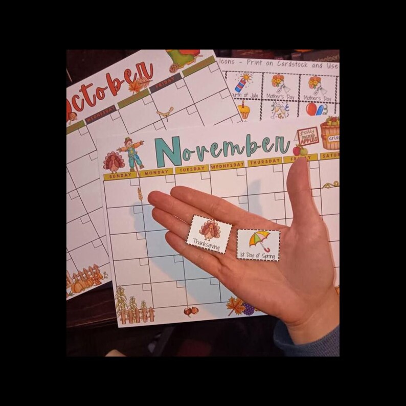 Printable Calendars, Kids Calendars, Homeschool Calendars, Morning Menu ...