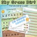 Sky Grass Dirt Handwriting Guide | Handwriting Paper | Elkonin Boxes ...
