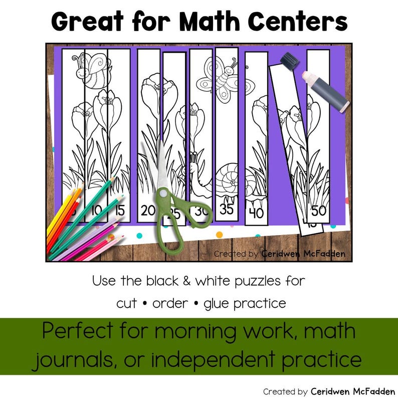 Skip Counting Worksheets 2nd Grade Spring Math Activities, Skip ...