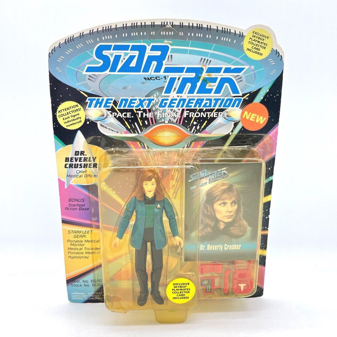 Star Trek the Next Generation Dr Beverly Crusher Action Figure ...
