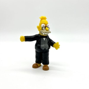 The Simpsons Grandpa Simpson Action Figure Collectible Toy Vintage ...
