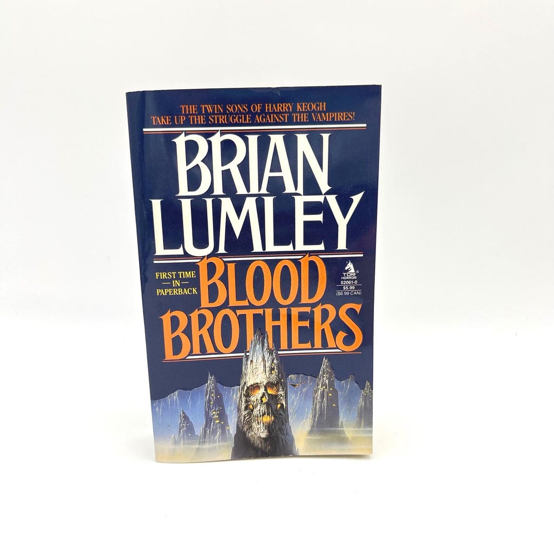 Blood Brothers by Brian Lumley, Tor Horror Paperback, 1992 Vampire ...