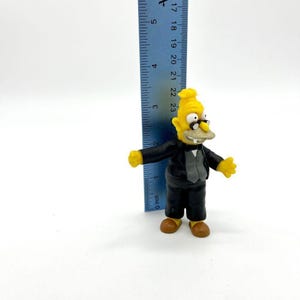 The Simpsons Grandpa Simpson Action Figure Collectible Toy Vintage ...