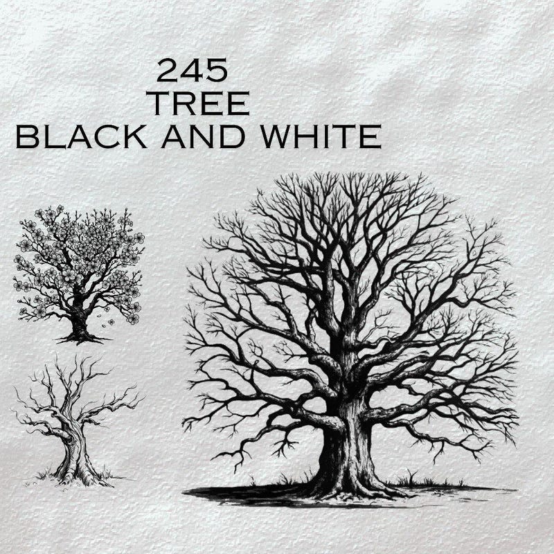 Tree Stamp - Etsy