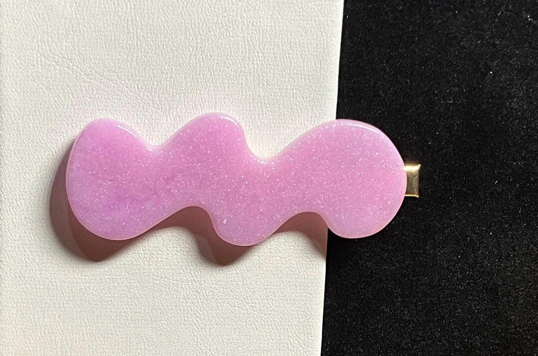 Glow-in-the-dark Hair Clip Set of 2 - Etsy