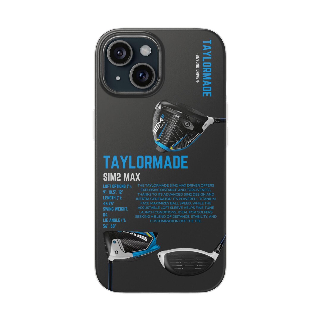 Taylormade Golf Phone Case | Golf Club Aesthetic iPhone 15/14/13 Pro ...
