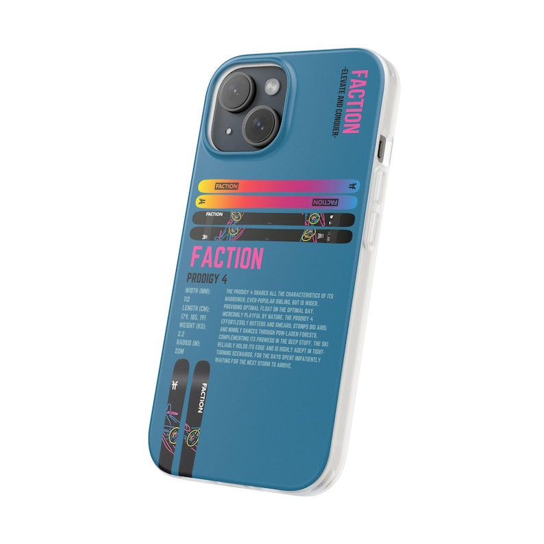 Faction Prodigy 4 Skiing Phone Case Snowboard and Ski Gear Design ...
