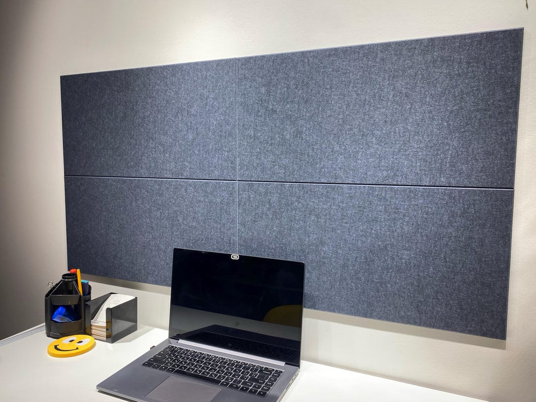 Rectangle Sound Absorbing Wall Panel "tranquiltone" With Chamfer - Etsy