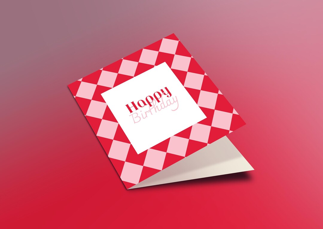 Happy Birthday Candy , Greeting Card, Downloadable Card, Happy Birthday ...