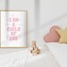 I Am a Child of God Poster, Pastel Christian Nursery Wall Art ...