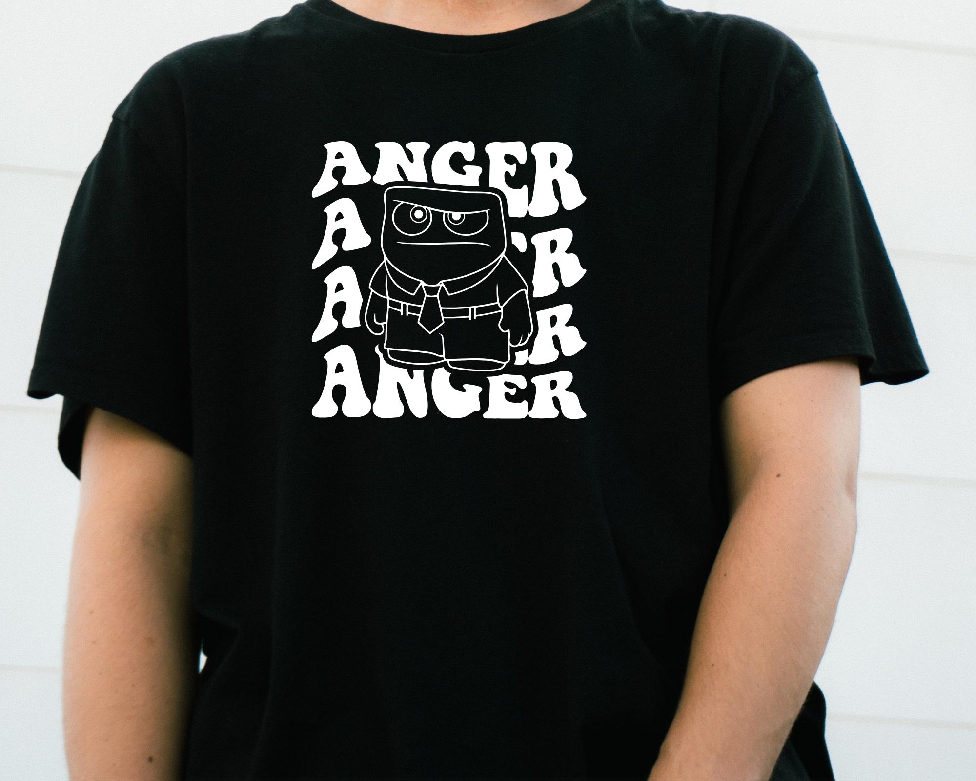 Inside Out 2 SVG, Cartoon Clipart, Line Art, Emotions, Anger, Joy ...