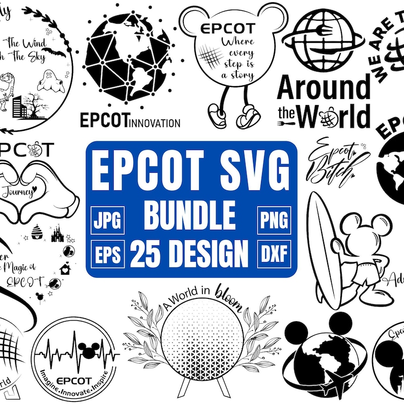 Epcot Svg - Etsy
