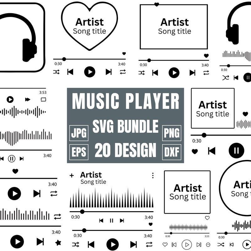 Music Svg - Etsy