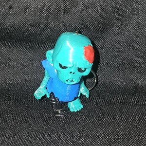 3D Printed Articulated Zombie Keychain Unique Accessory Zom-bae - Etsy