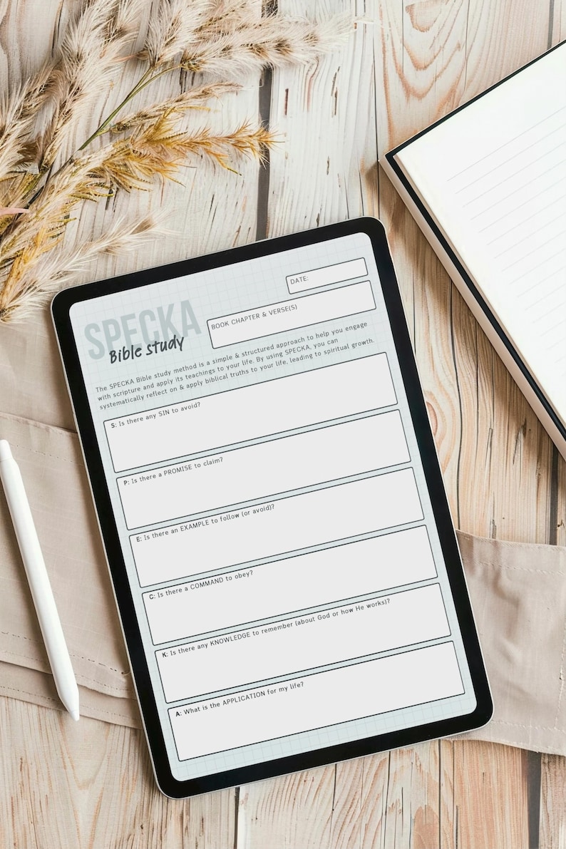 SPECKA Bible Study Guide for Men | Engage Deeply With Scripture ...