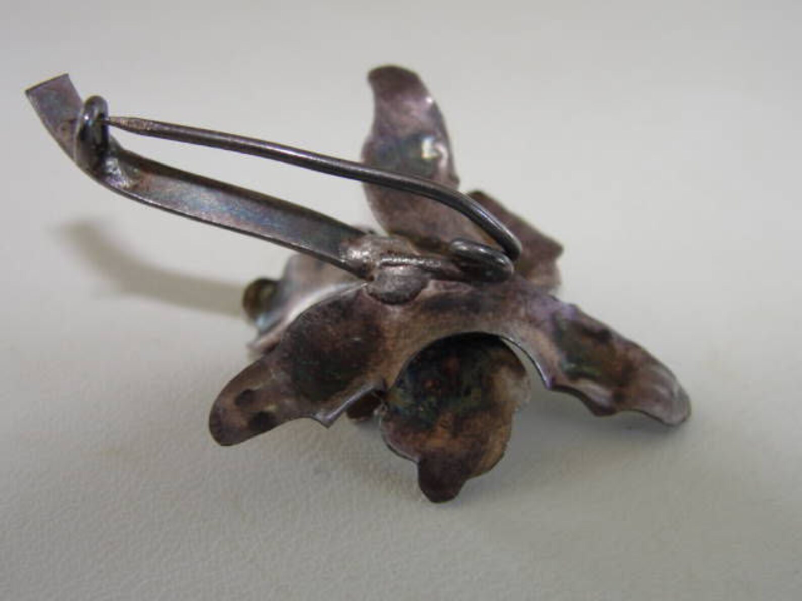 Handmade Orchid Pin Sterling Silver Vintage Pearl - Etsy