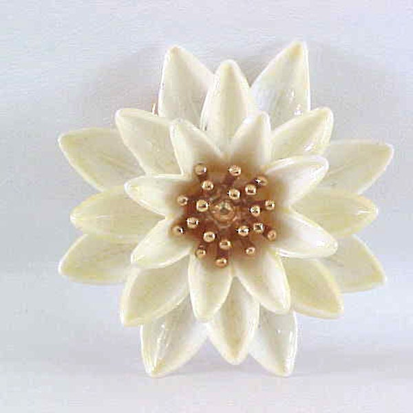 Trifari Flower Pin - Etsy