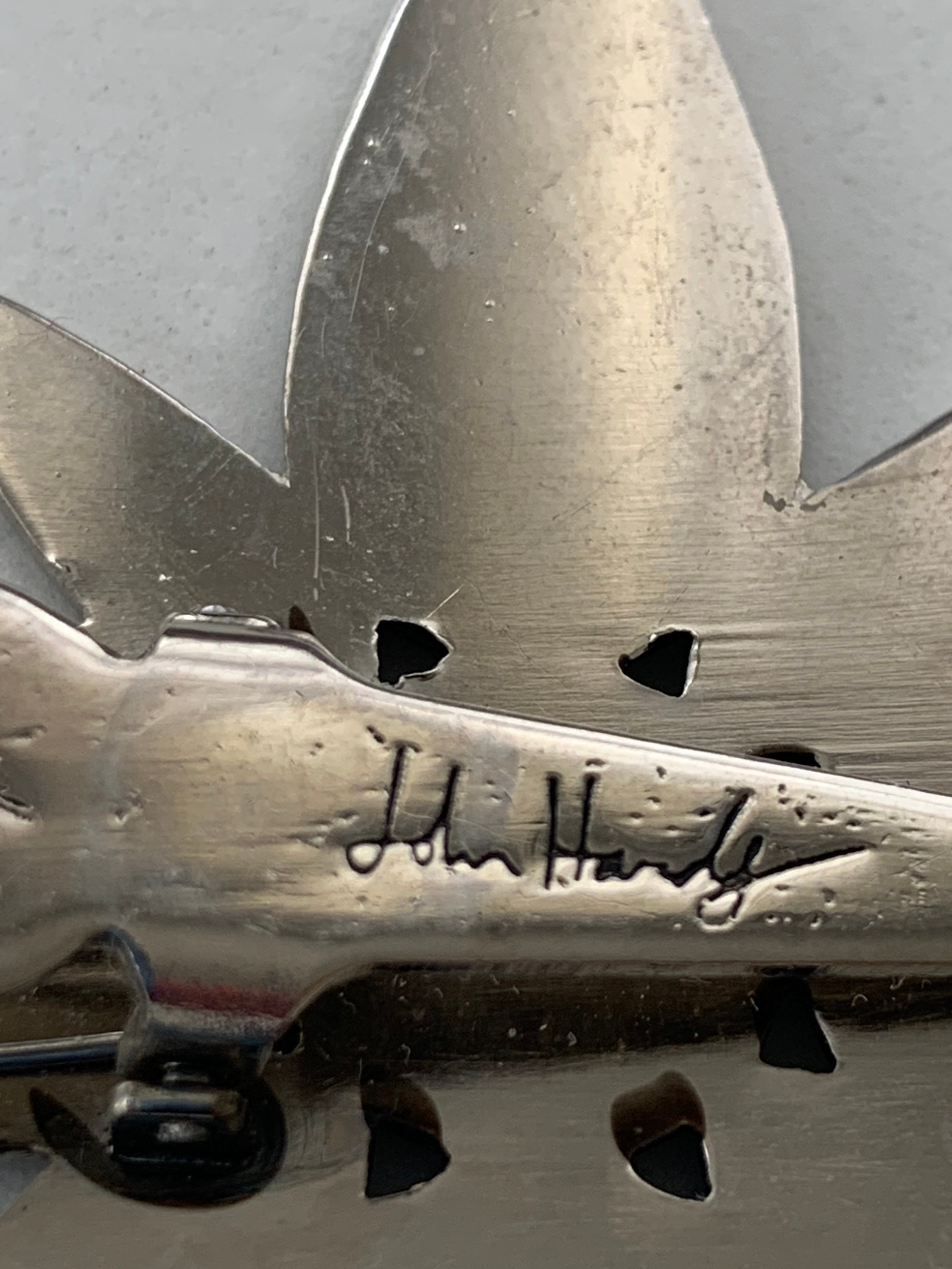 JOHN HARDY Genuine Tie Hair Scarf Clip Starburst Bali Star Vintage - Etsy