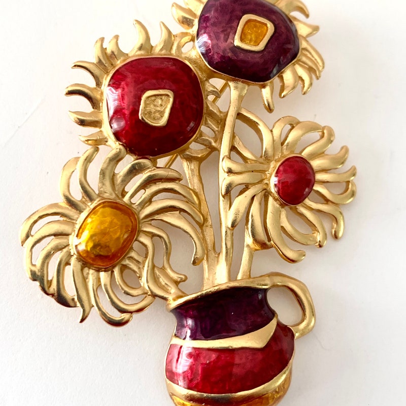 Ysl Brooch - Etsy