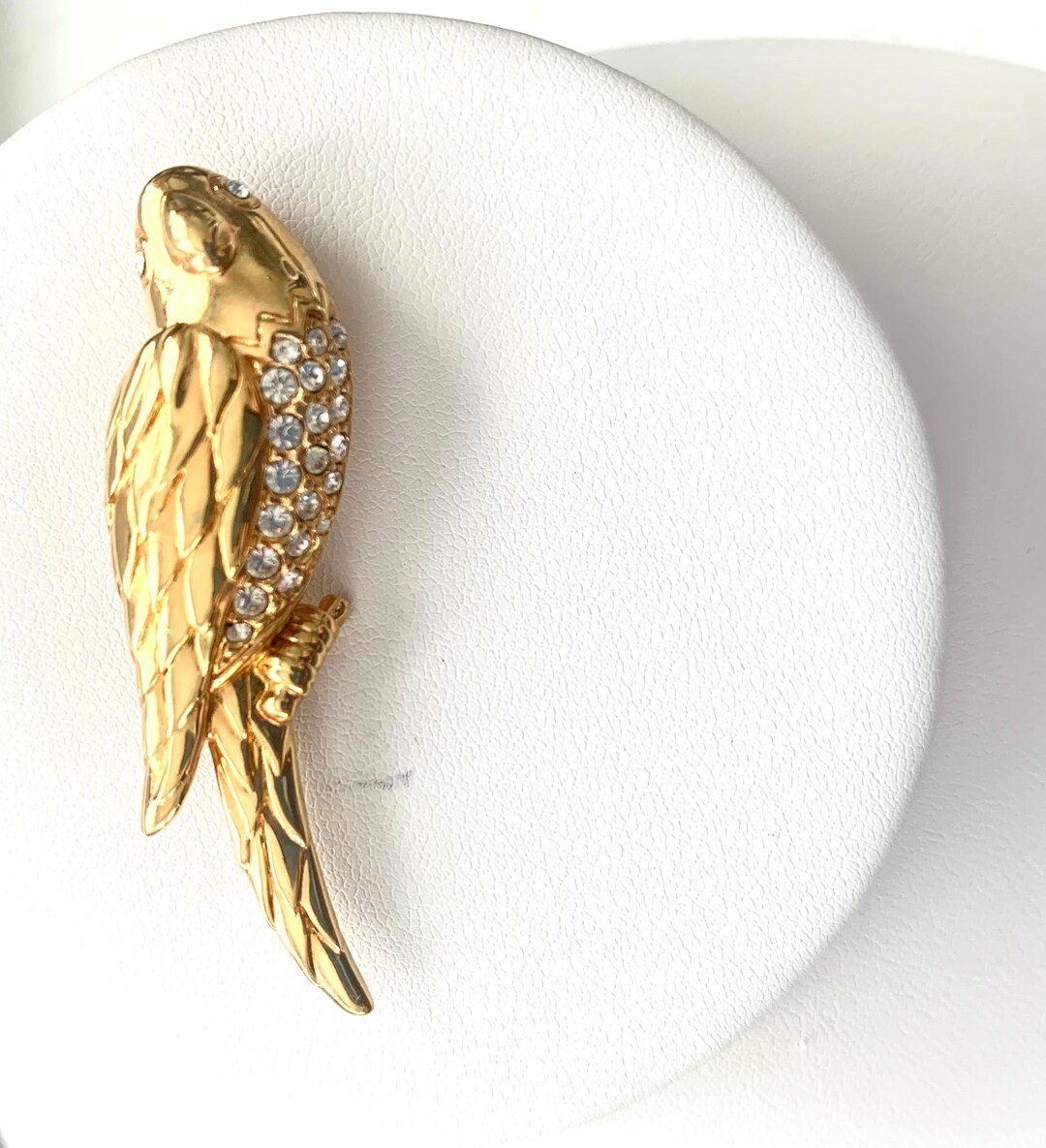 Swarovski Parrot Pin Crystals Vintage SAL Signed - Etsy