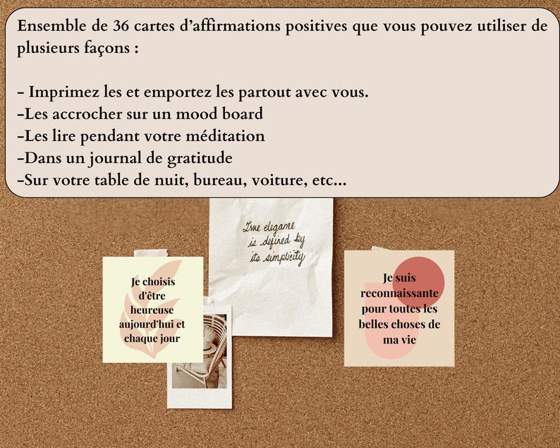 Printable Positive Affirmation Cards, Instant Pdf, Self-confidence ...