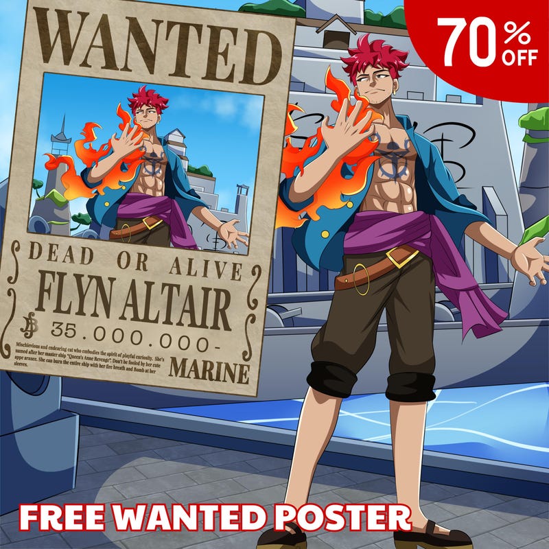 Anime Wall Flag - Etsy