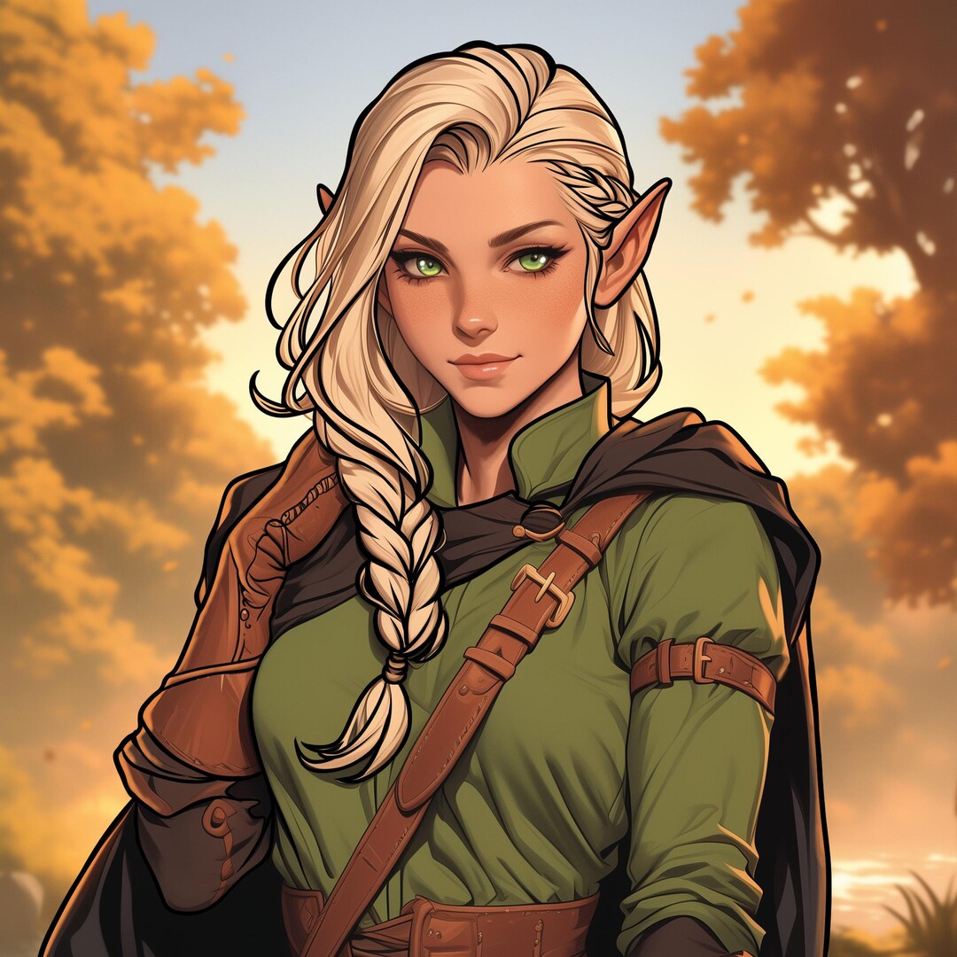 Dnd Fantasy Character Commission Anime Style Dnd Character for Fantasy ...