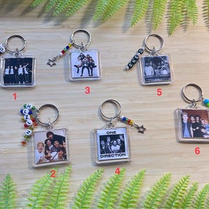 One Direction Keychains - Etsy