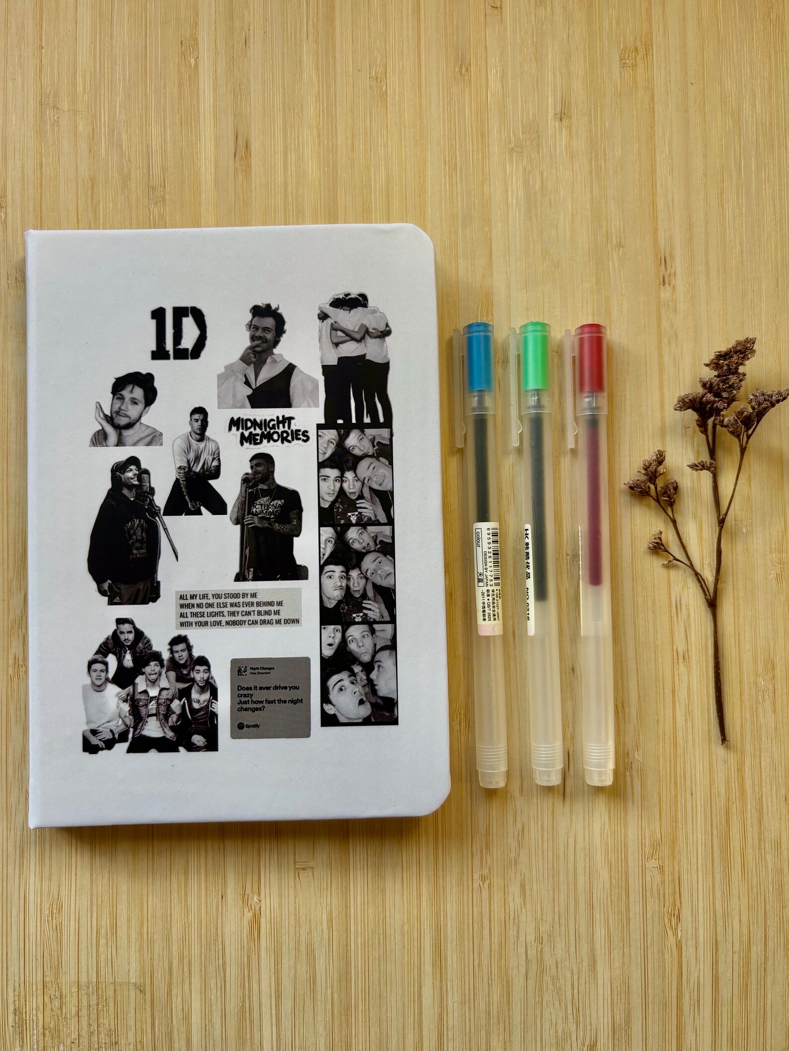 Caderno One Direction - Etsy