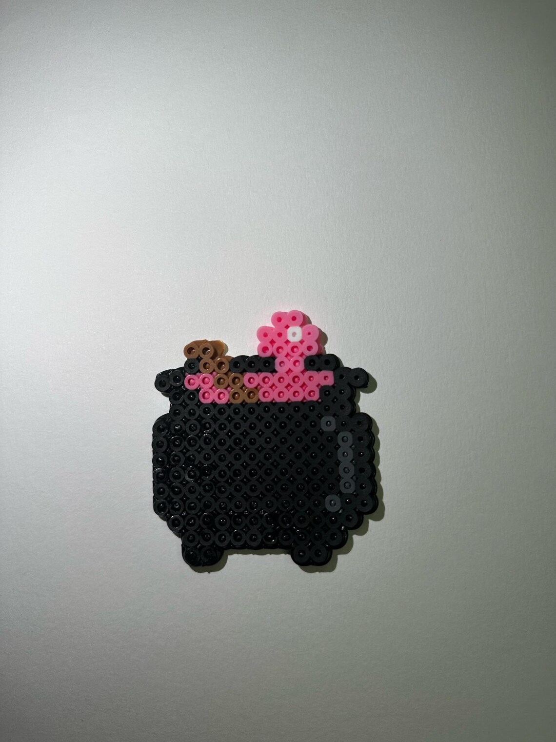 Halloween Cauldron With Potion Inside Perler Bead Pixel Art Spooky ...