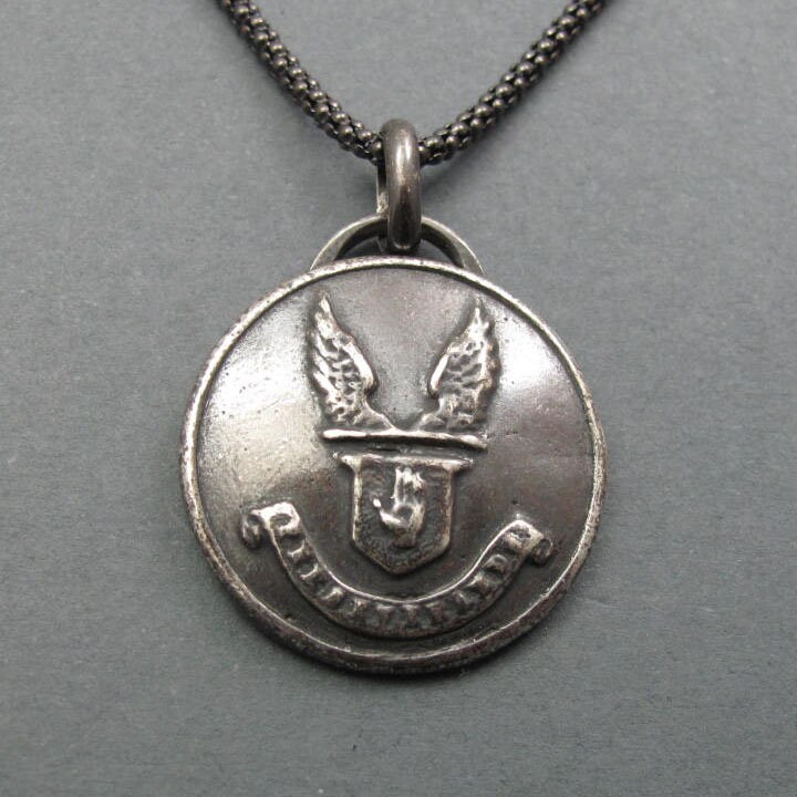 Perseverando Pendant, Perseverance Necklace, Sterling Silver Intention ...