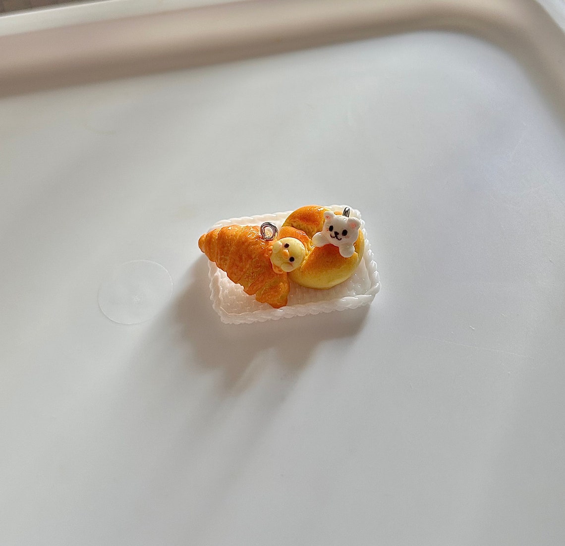 Handmade Miniature Pastry Bread/waffle Ice Cream/muffin/croissant Mini ...