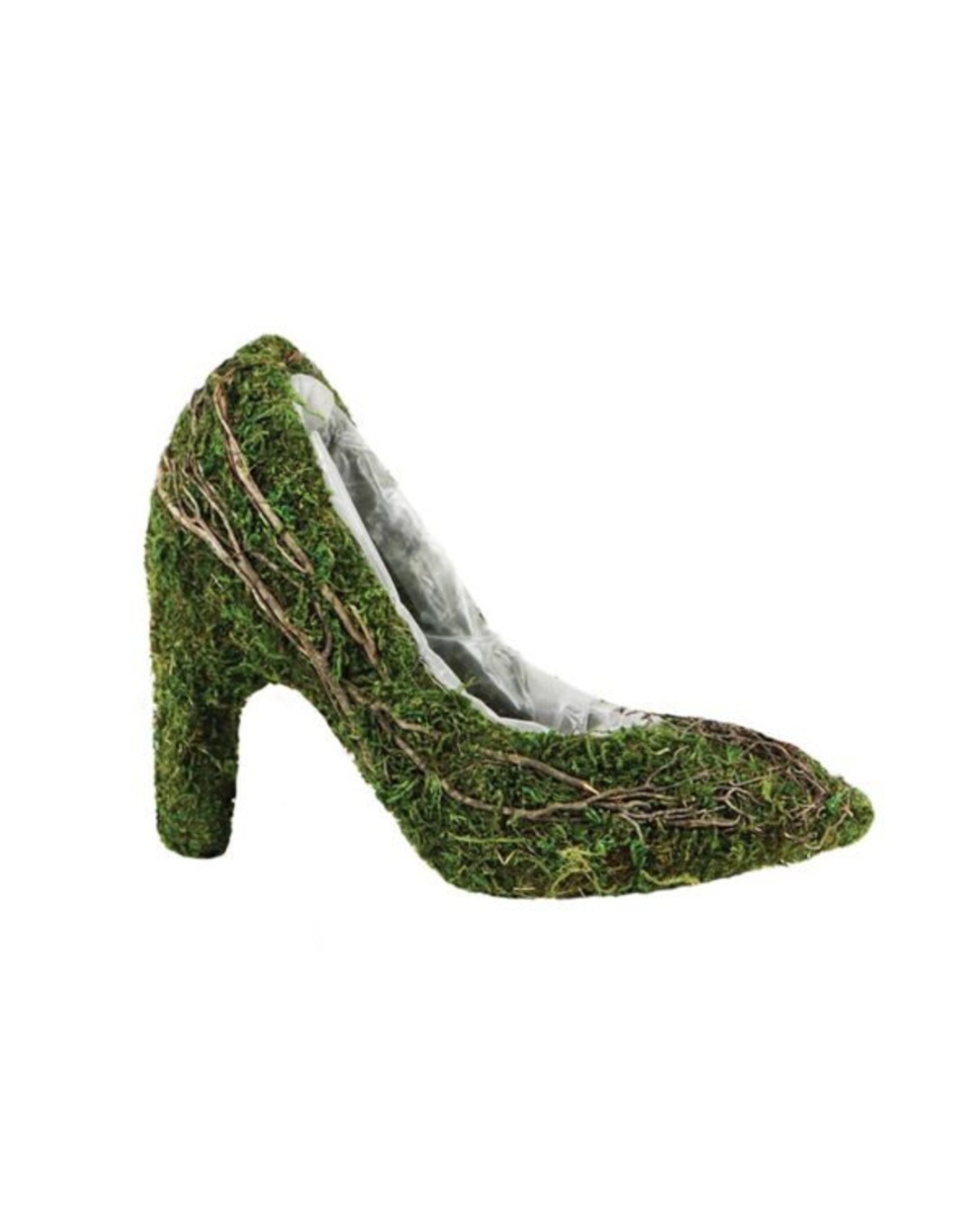 Moss Shoe Planter Wedding Centerpiece Moss and Vines Shoe Moss Boot - Etsy