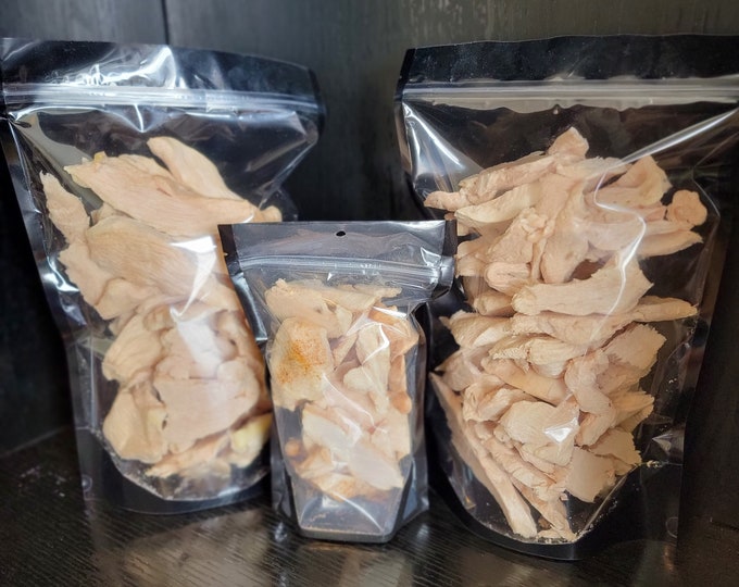 Freeze Dried Chicken - 2 Oz Bag - Raw Chicken - Human Grade 100% ...