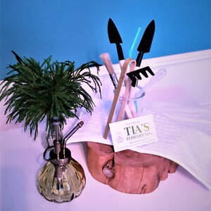 Terrarium Tool Kit-7 Piece Set Includes Shovel-rake-spade-bamboo Tongs ...