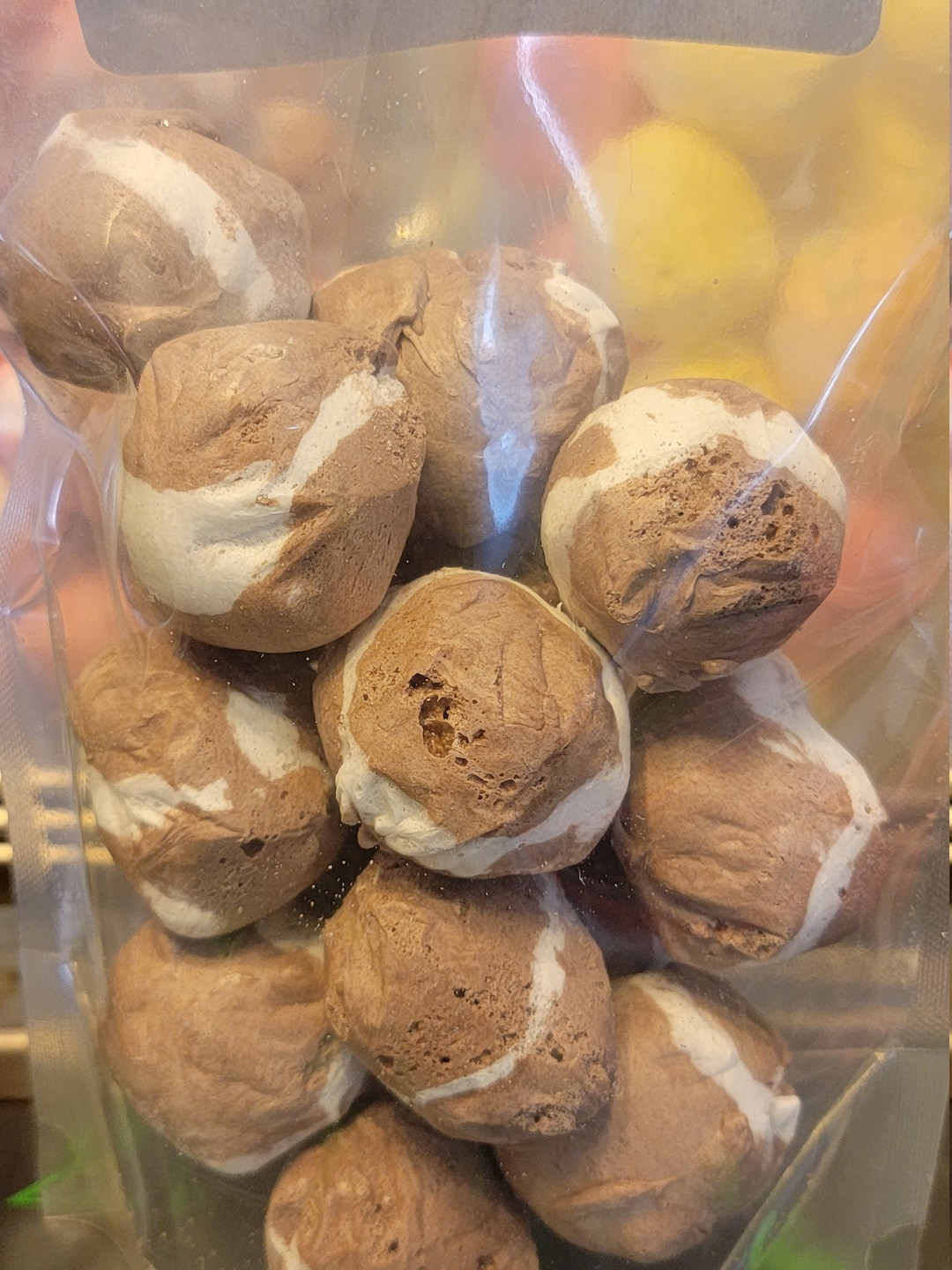 Freeze Dried Taffy-saltwater Taffy Cookies & Cream Candy-taffy 3 Oz per ...