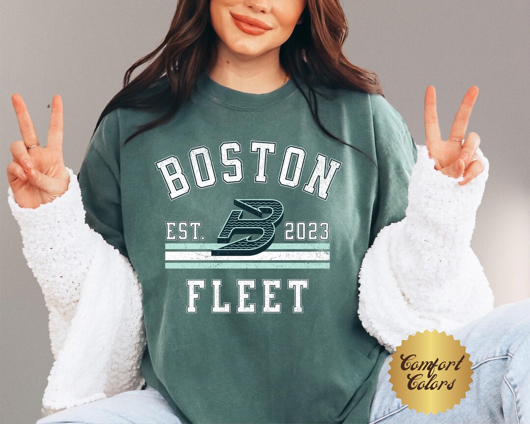 Comfort Colors® Boston Fleet PWHL Vintage Shirt, Boston Hockey Youth ...