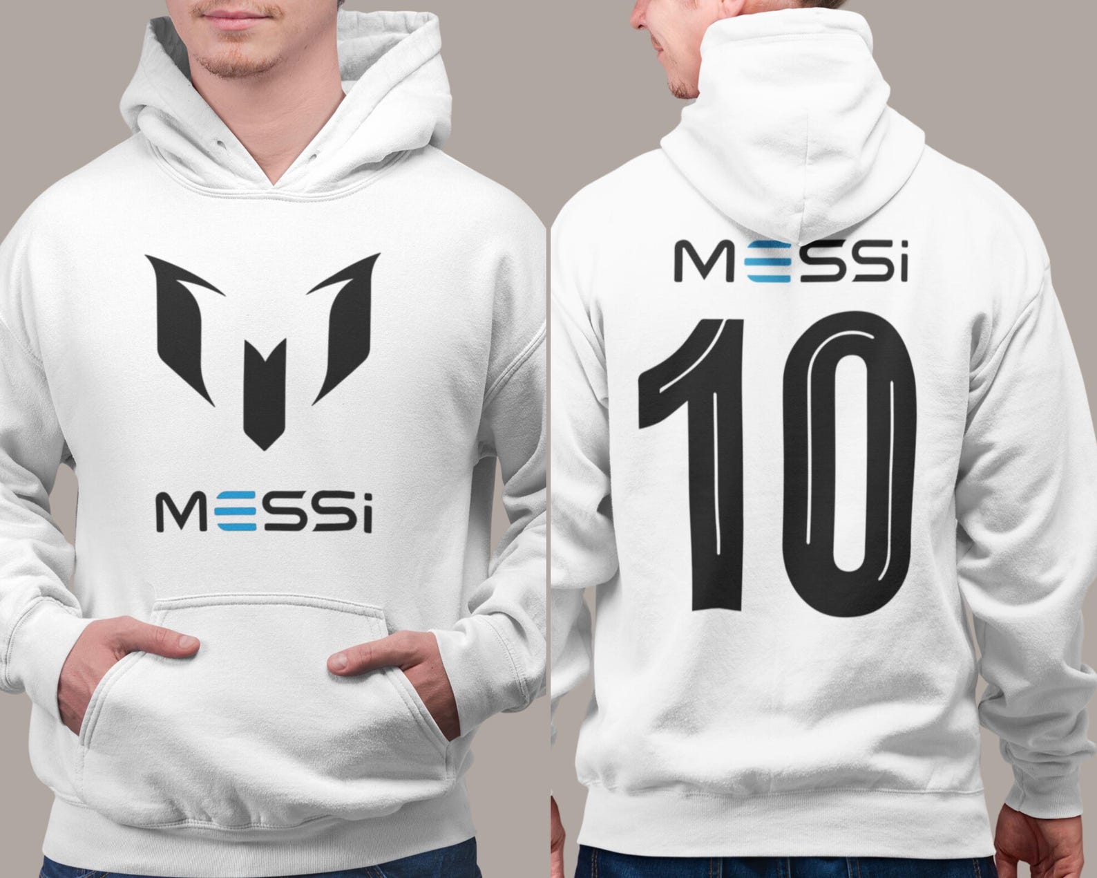 Lionel Messi Soccer Argentina Unisex Hoodie for Adults and Youth With ...