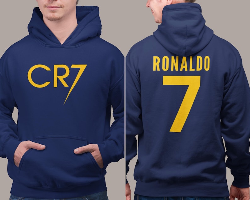 Cristiano Ronaldo CR7 Unisex Hoodie for Adults and Youth - With Front ...