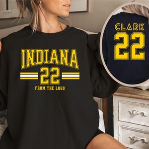 Caitlin Clark 22 Indiana Basketball From the Logo Youth & Adult ...