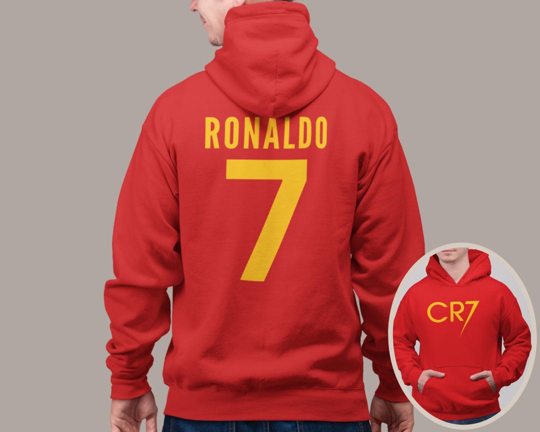 Cristiano Ronaldo CR7 Unisex Hoodie for Adults and Youth - With Front and Back Design - Etsy