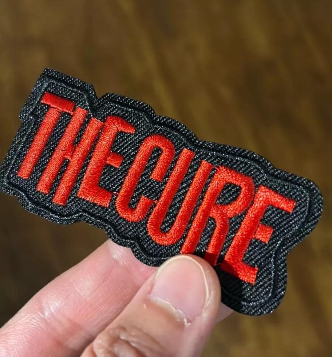 The Cure Patch Iron on Rock N Roll Pop Music Band Metal - Etsy