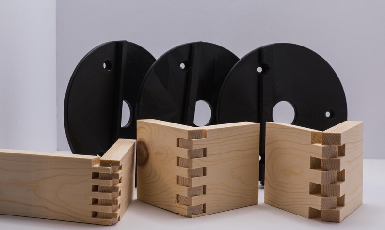 Box Joint Jig Router Plate Set for Standard Routers - Etsy Canada