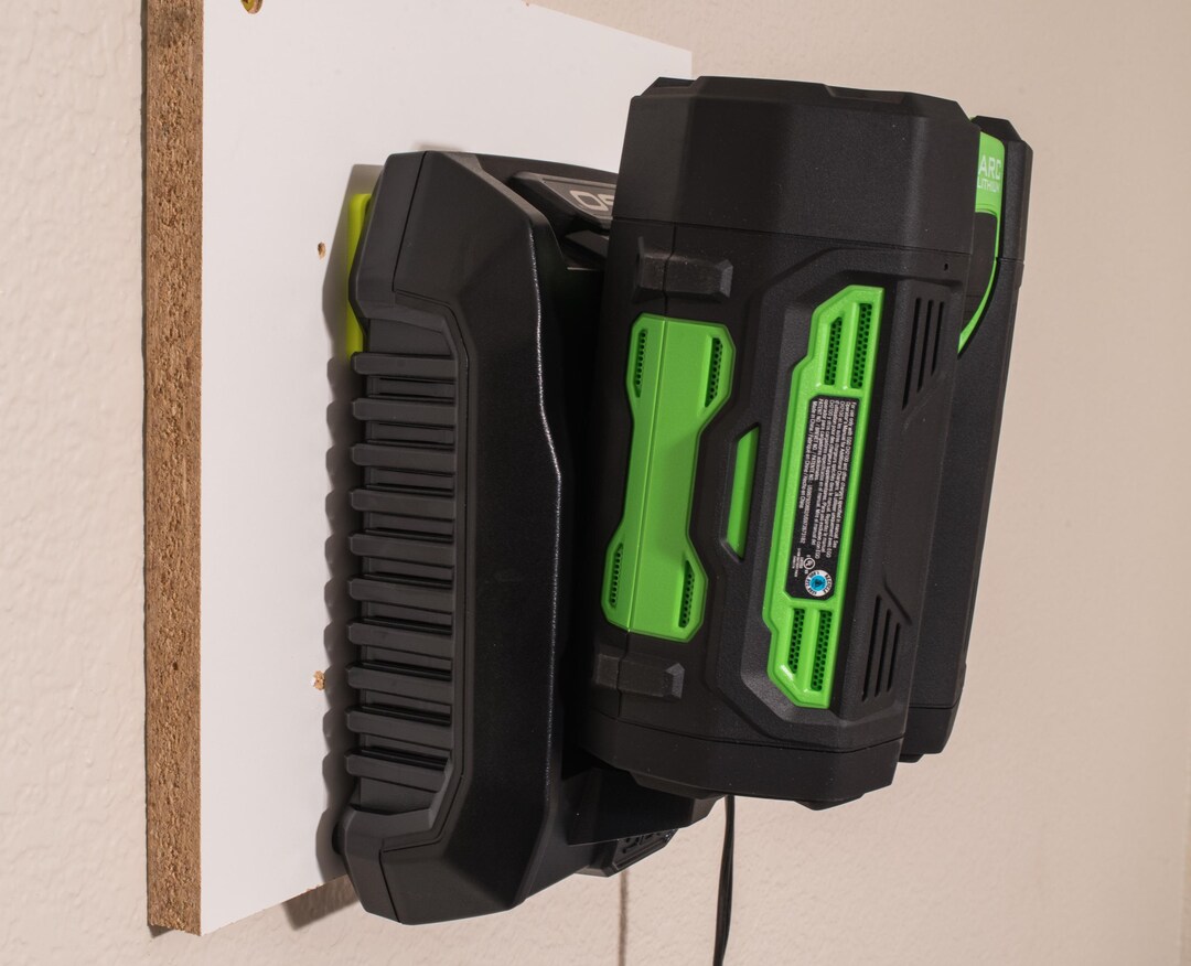 EGO 56v Battery Charger Wall Mount - Minimal - Etsy