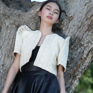 Inabel TERNO Bolero - Beige - Etsy